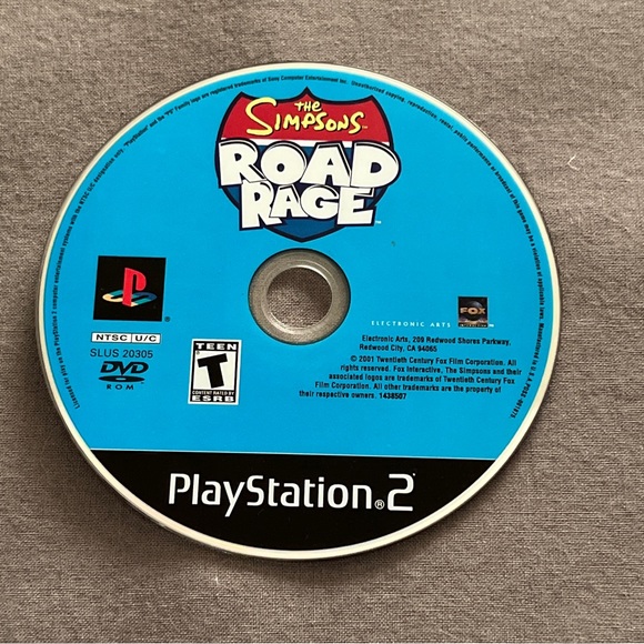 Sony | Video Games & Consoles | The Simpsons Road Rage Video Game ...
